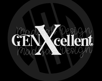 Gen X Svg - Etsy