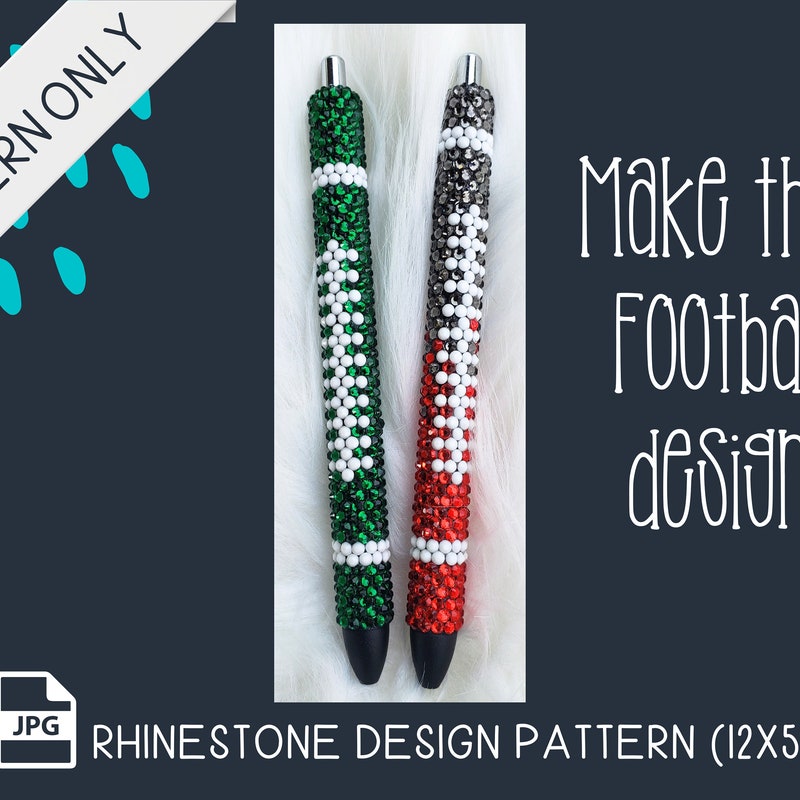 Football Bow Pen - Etsy