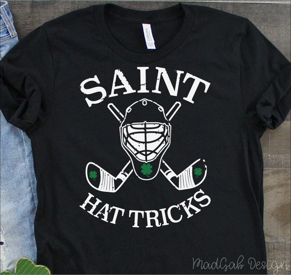 Vinyl Cut File St Hat Trick SVG and EPS cut files Goalie | Etsy