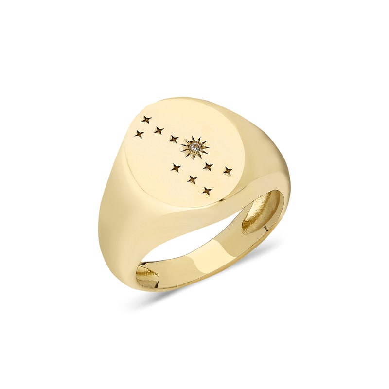Zodiac Ring - Etsy