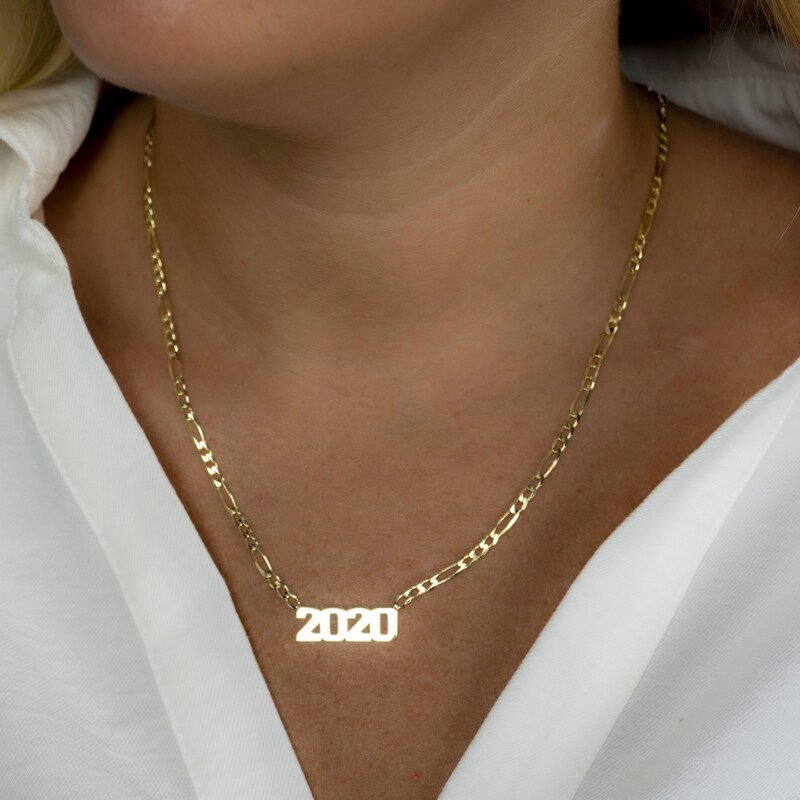 2000 Birth Year Necklace - Etsy