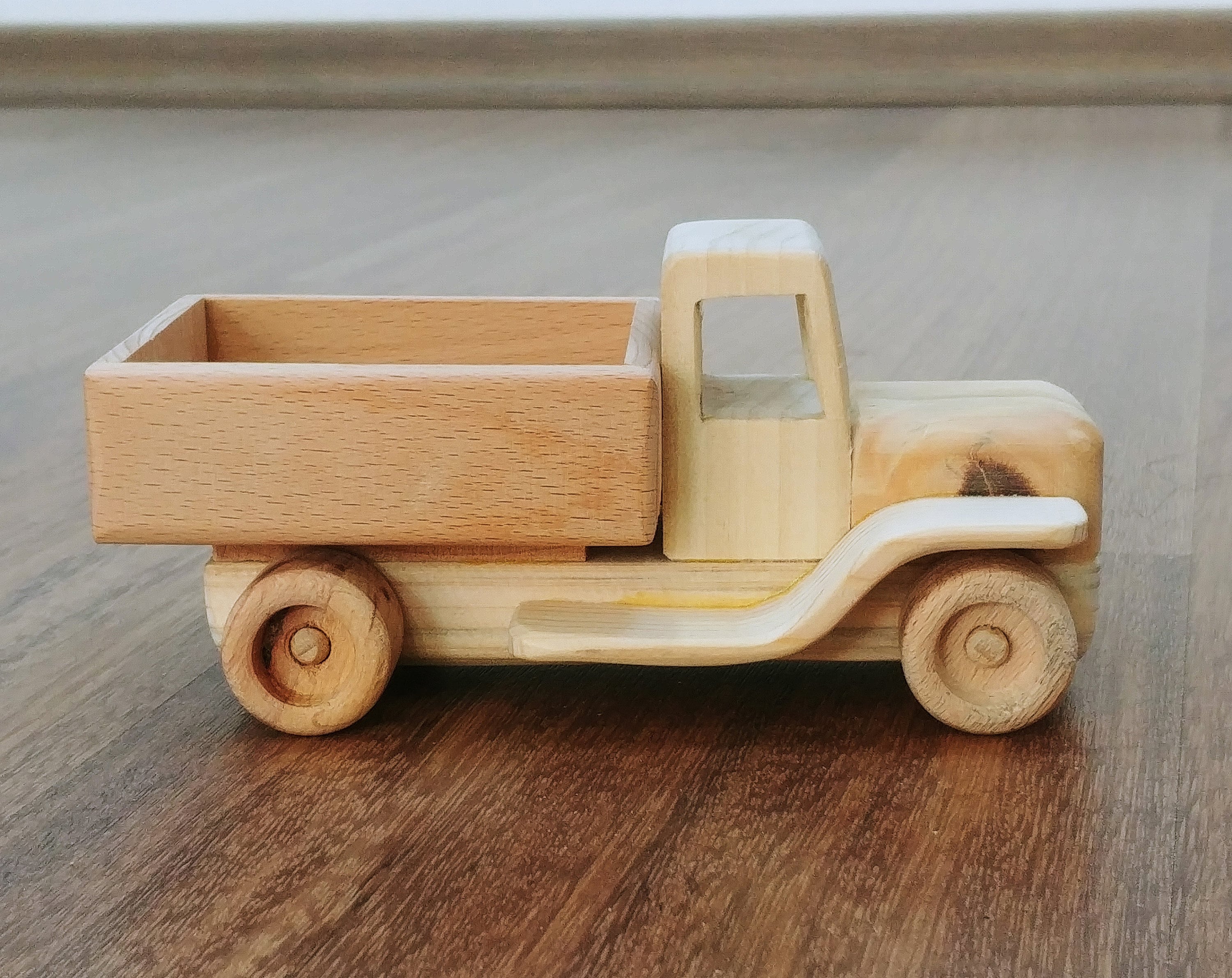 Mika - Nostalgic Wooden Toy Vehicle - Etsy
