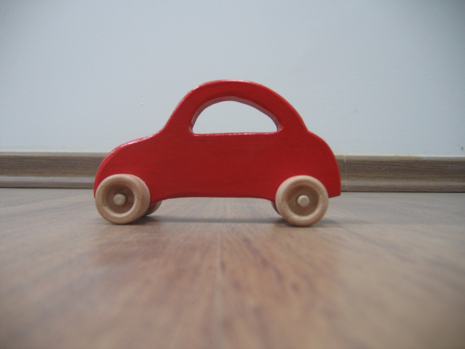 Red Wooden Toy Car for Toddlers and Children - Etsy