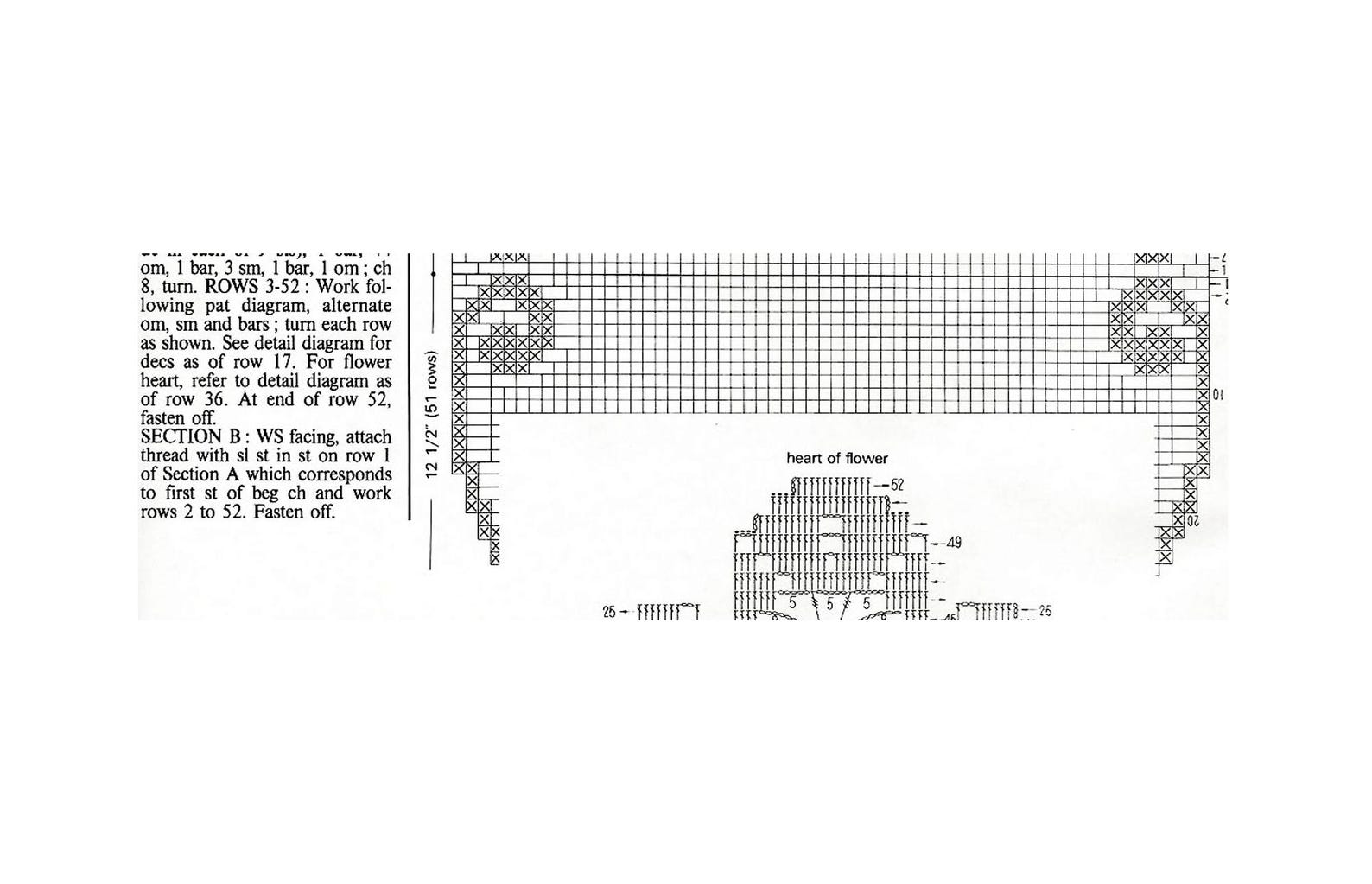 Lovely Oval Crochet Doily Pattern - 25 1/2" X 14 1/4" - Instant DIGITAL ...