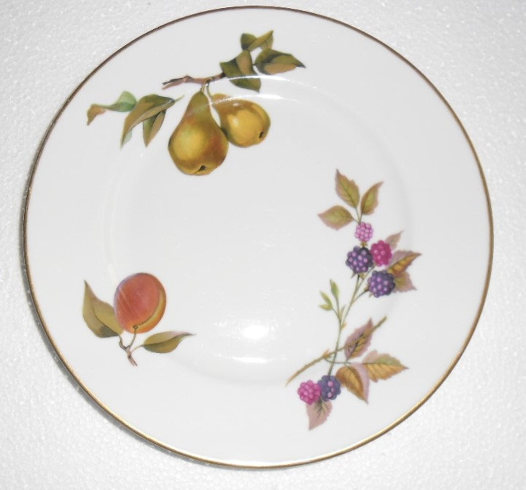 Vintage 1960's "evesham Gold" by ROYAL WORCESTER Collectible Salad ...