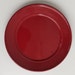 Salad Plate Red Amelia by MAINSTAYS Collection China Stoneware - Etsy