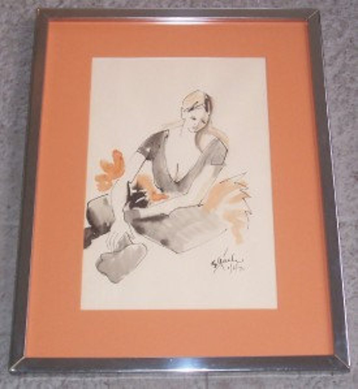 Rare Signed 1971 SUSIE GACH PEELLE Original Portrait | Etsy