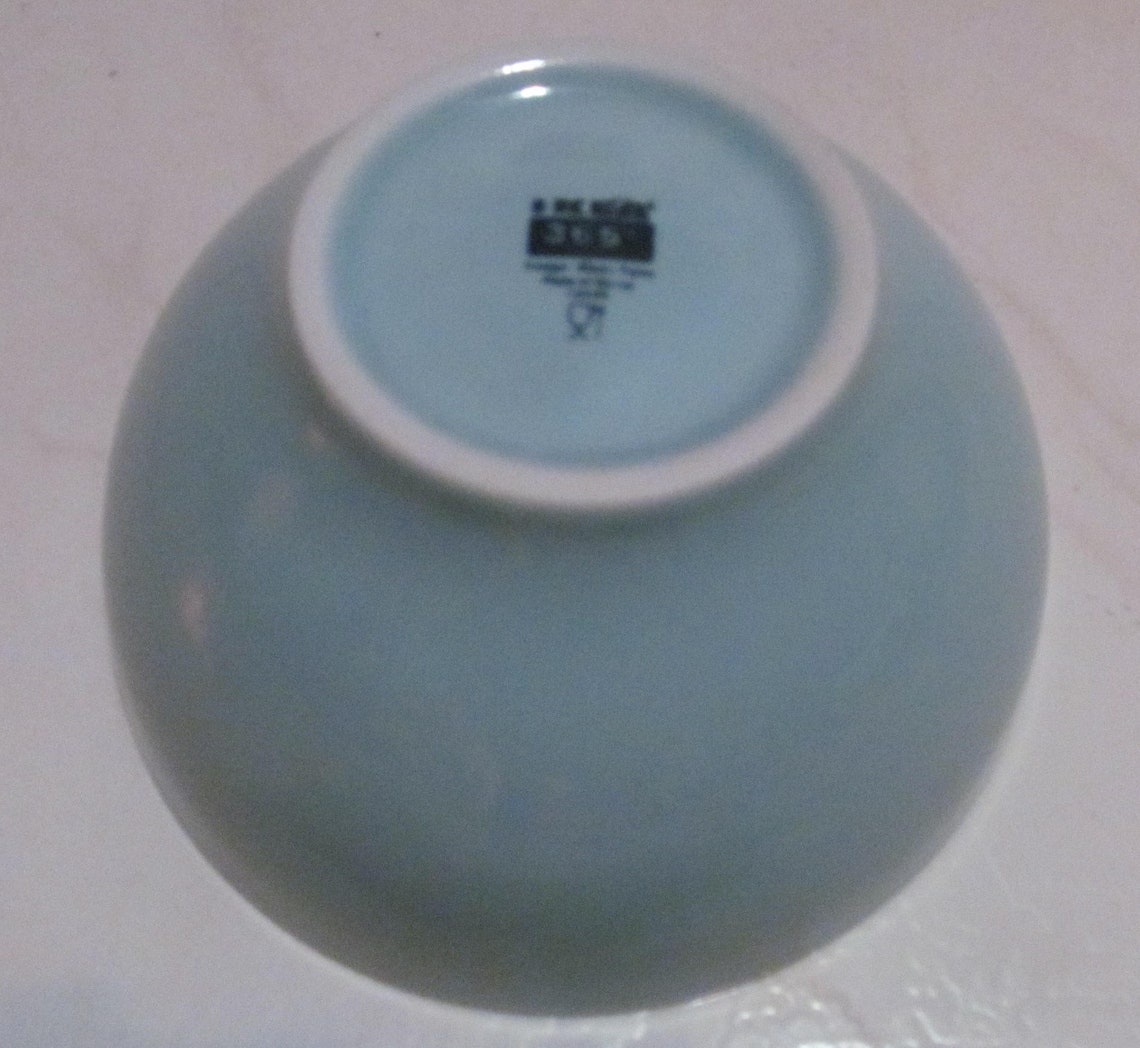 IKEA 3651 All Purpose Cereal Bowl Turquoise Light Blue - Etsy