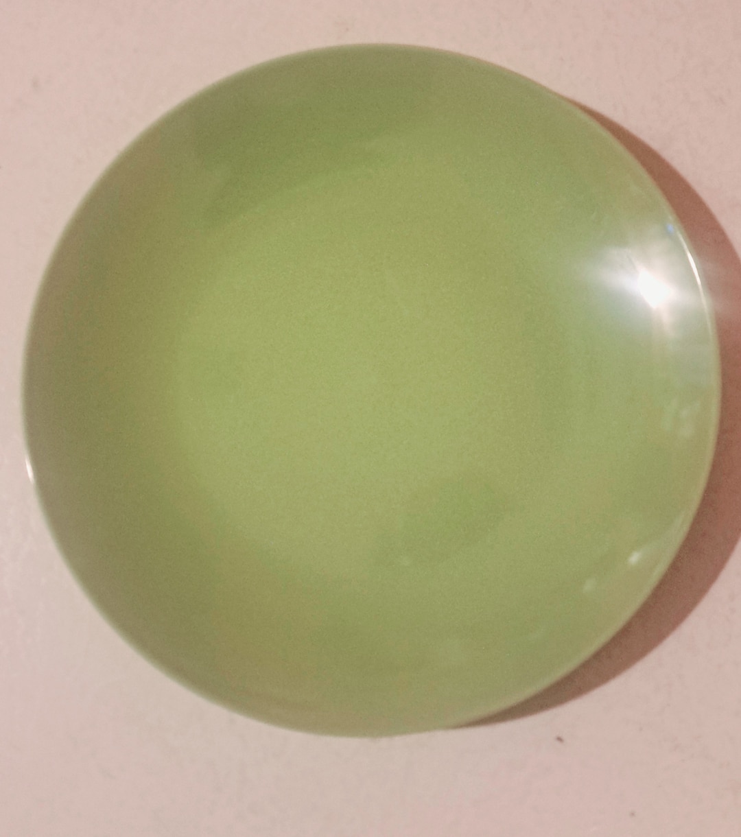 Apple Green Color China Stoneware Embossed Finish Large Dinner Plate 10 ...