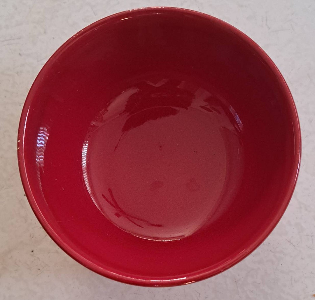 Original Waechtersbach Red Gloss Color Ceramic Small Bowl -made in ...