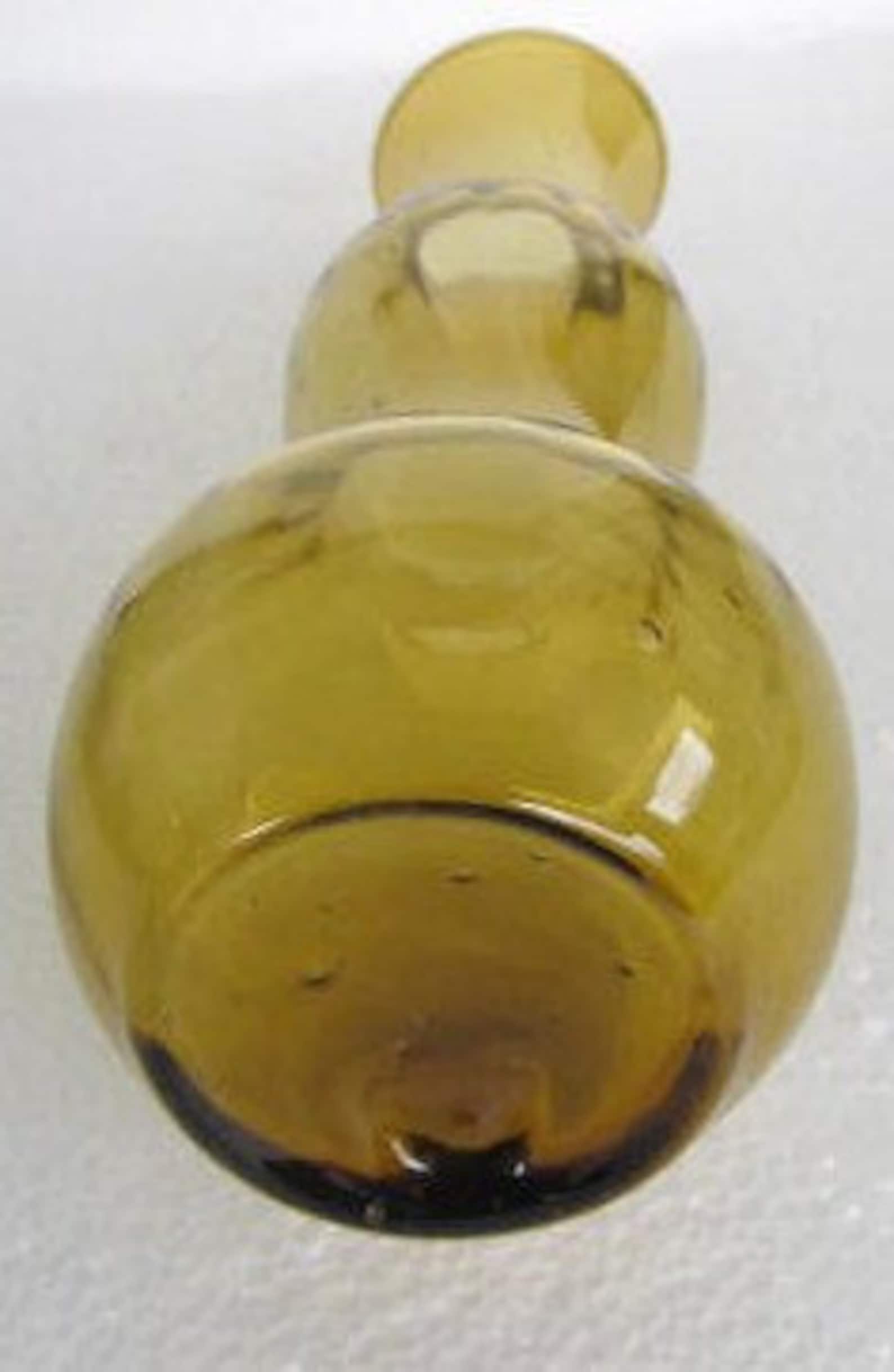 Vintage Handblown Blubous Shaped Collectible Glass Vase in a - Etsy