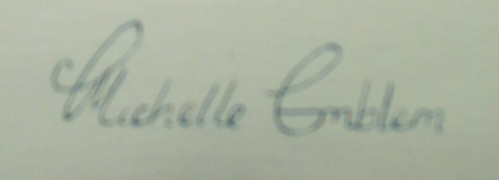 Vintage 1970's Michelle Emblem Original Foil Art | Etsy