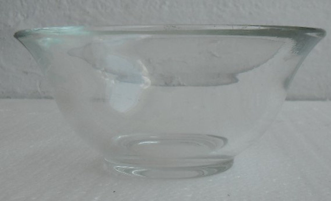 Vintage Arcoroc Handblown Clear Color Collectible Glass Bowl- Made in ...