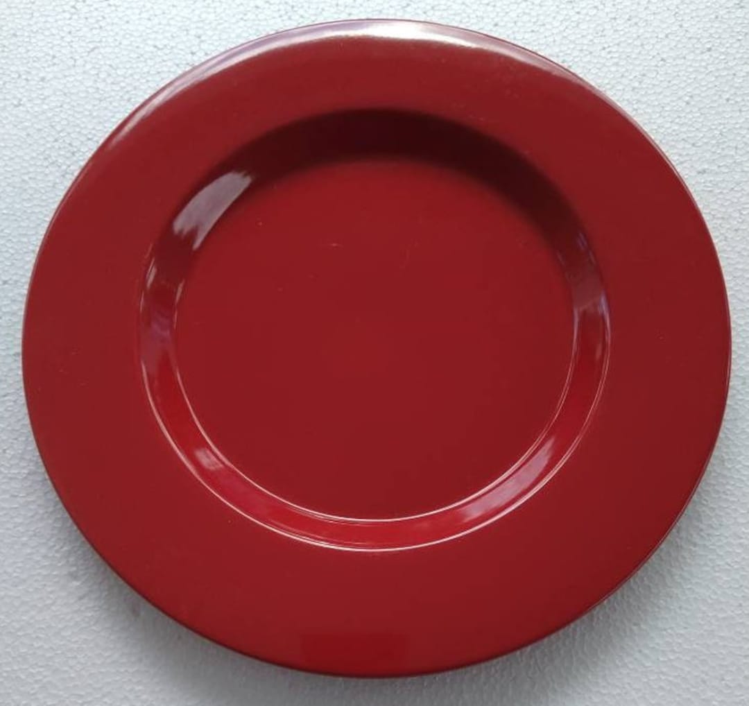 Earthenware Exclusively for Pier 1 Imports Embossed Red Color ...