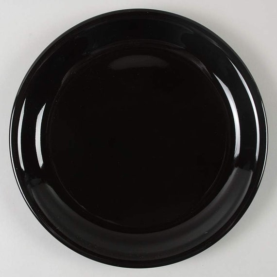 Mainstays 1 Dinner Plate Amelia Rich Black Color Finish - Etsy