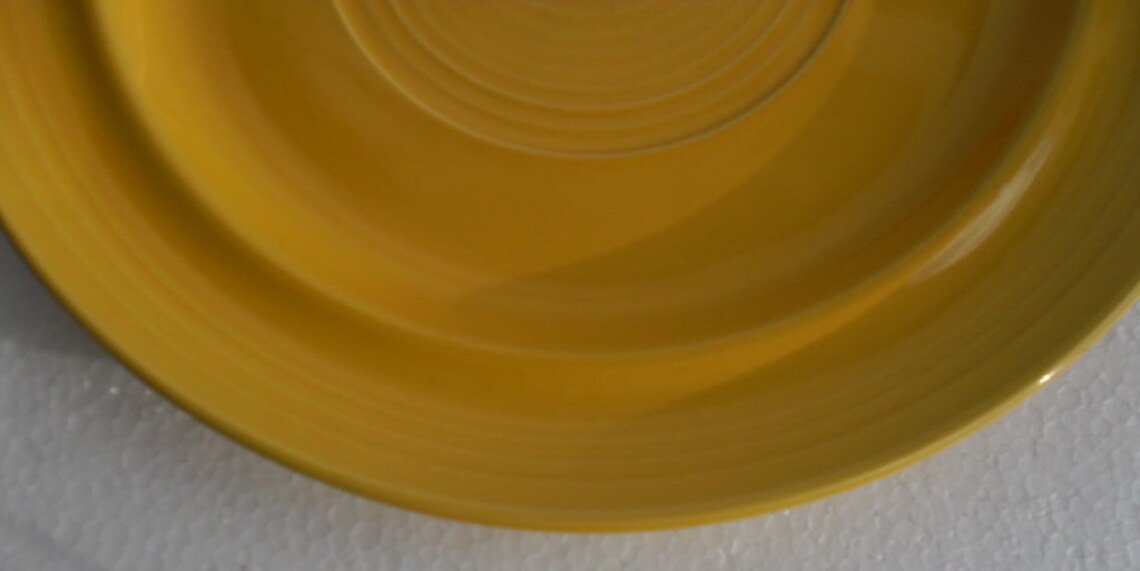 Concentrix Golden Yellow Color China Stoneware Large Dinner - Etsy