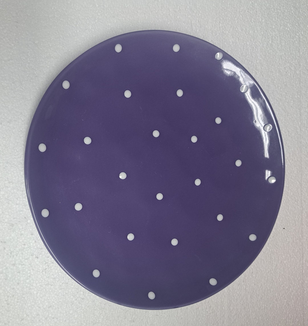 Maxwell & Williams Sprinkle Purple Color Serving Plate Collectible ...