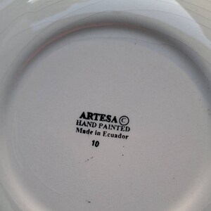 Artesa Sunflower Style Hand Painted Ceramic Cereal Bowl, Dinnerware ...
