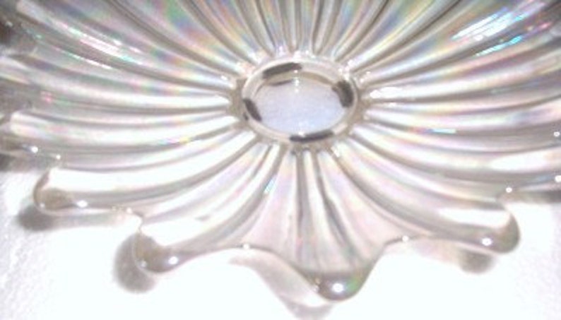 Vintage Depression Indiana Glass Carnival Glass Star Style - Etsy