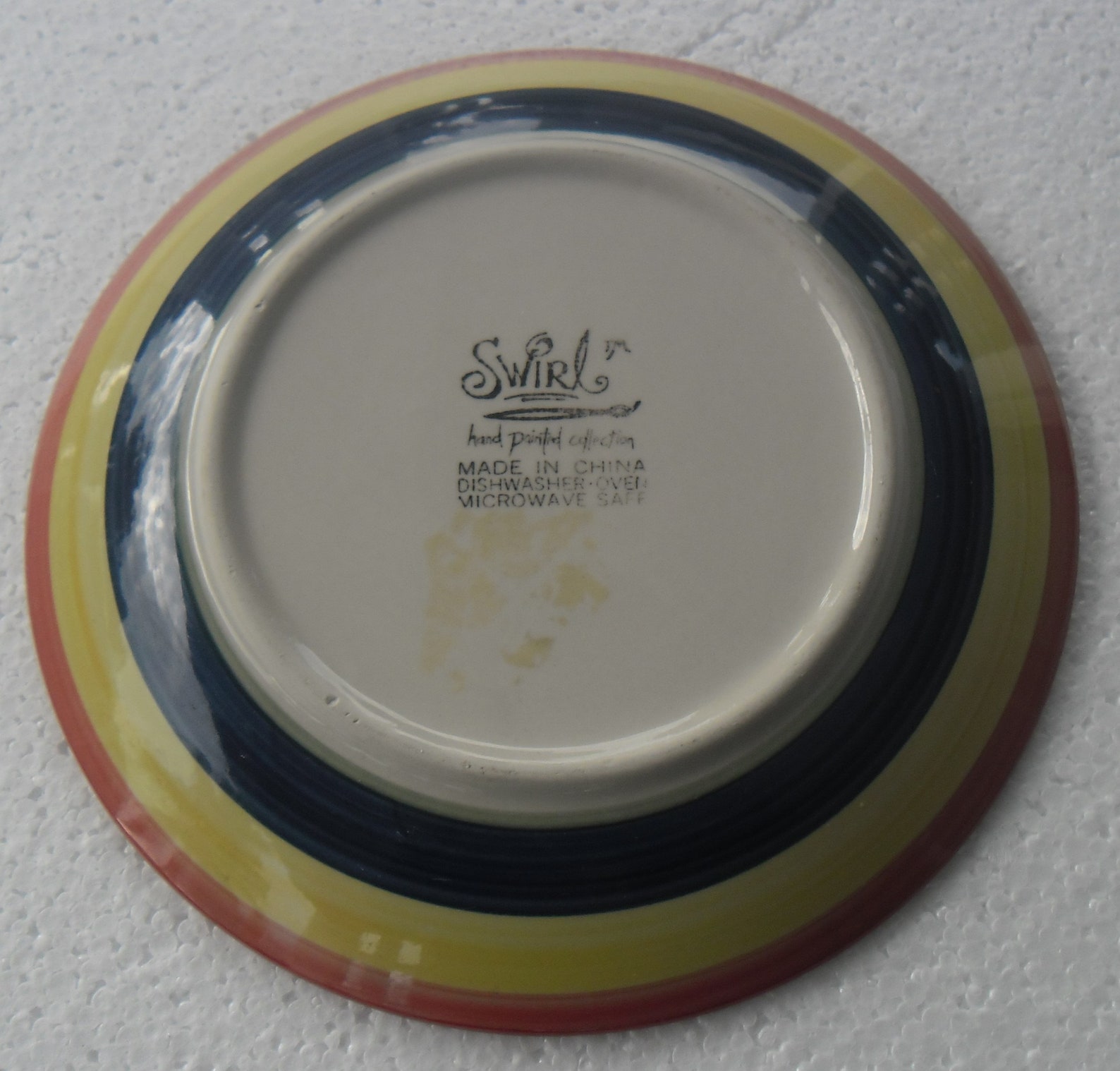 Swirl Multi-color Swirl Designs, Hand-painted Collection Collectible ...
