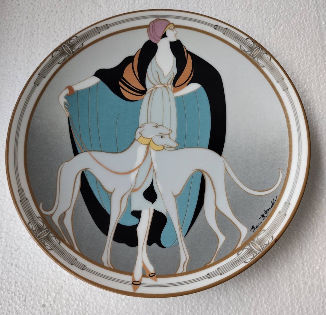 1990 "a Flapper With Greyhounds" by W.S. George, First Issue in the Art ...