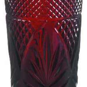 Cooler Goblet Antique Red by CRISTAL D'ARQUES-DURAND Crystal Design ...