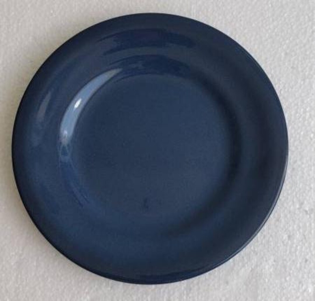 Pier 1, Alpine Blue Color Collectible China Stoneware Salad Plate Made ...