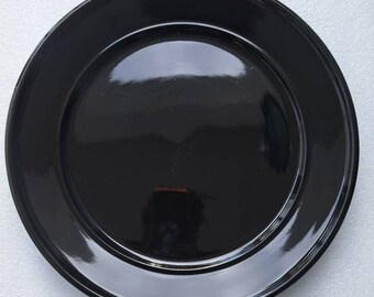 Black Color Plate - Etsy