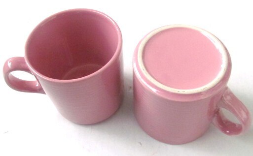 Vintage 2 Rose Color Concentrix Collectible Ceramic Mugs | Etsy