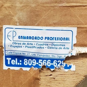 Rare Signed Samuel Machuca Countryside Landscape Art Painting Dominican ...