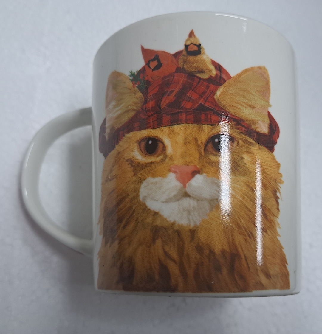A Two Can Art " Whiskers Gang" Collectible Bone China Mug - Etsy