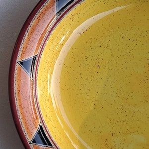 Artesa Sunflower Style Hand Painted Ceramic Cereal Bowl, Dinnerware ...