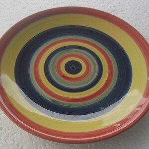 Swirl Multi-color Swirl Designs, Hand-painted Collection Collectible ...