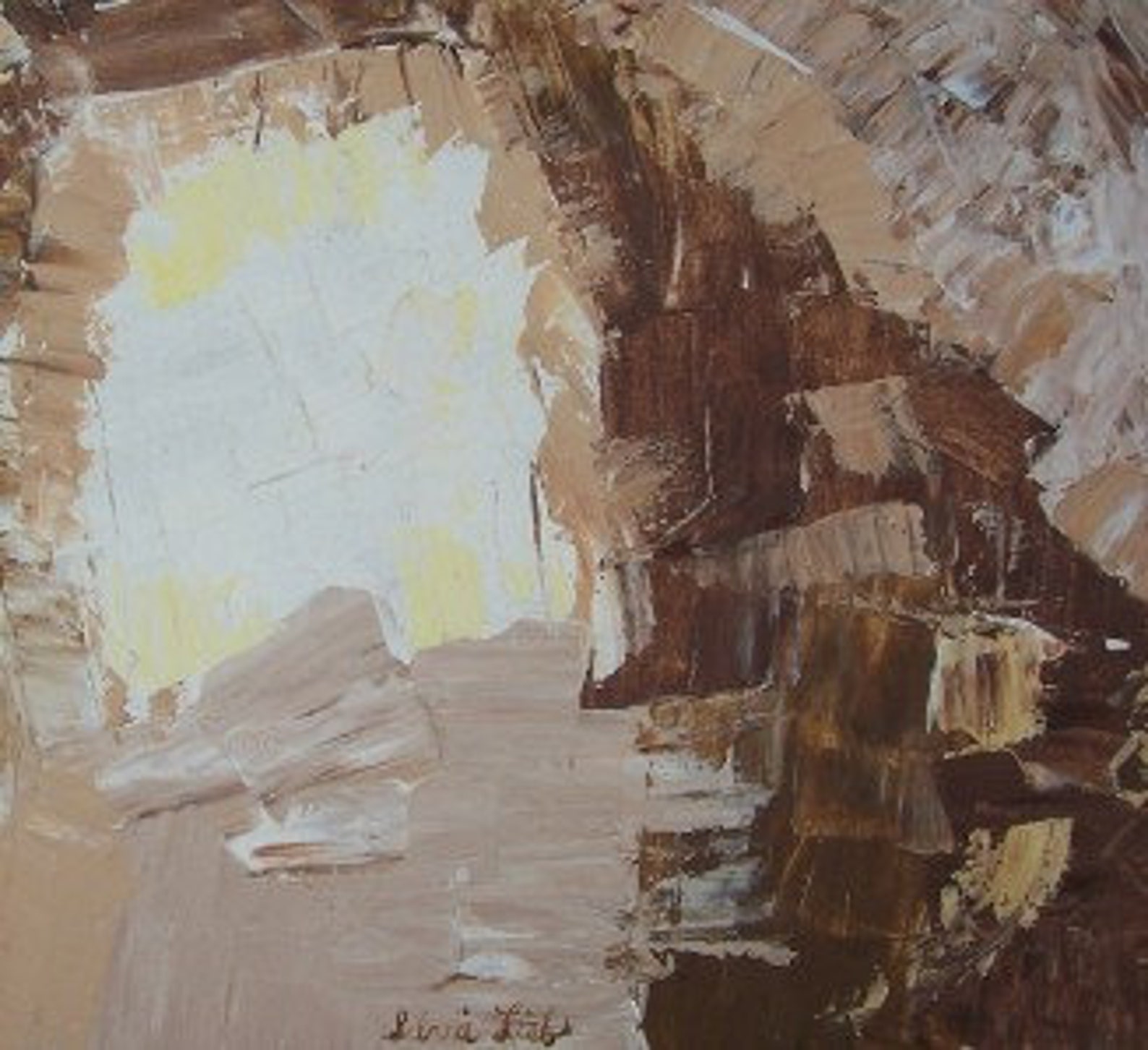 Rare & Original Signed Silvia Lieb Extra Large Abstract Art - Etsy