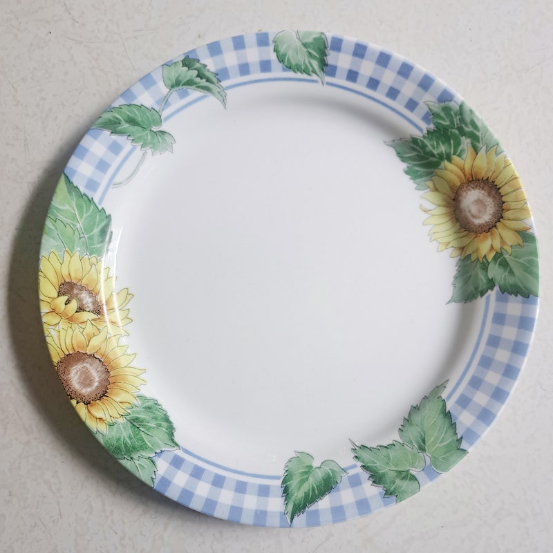 Sunflower Plate - Etsy