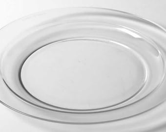 Arcoroc France Glass Plate | Etsy