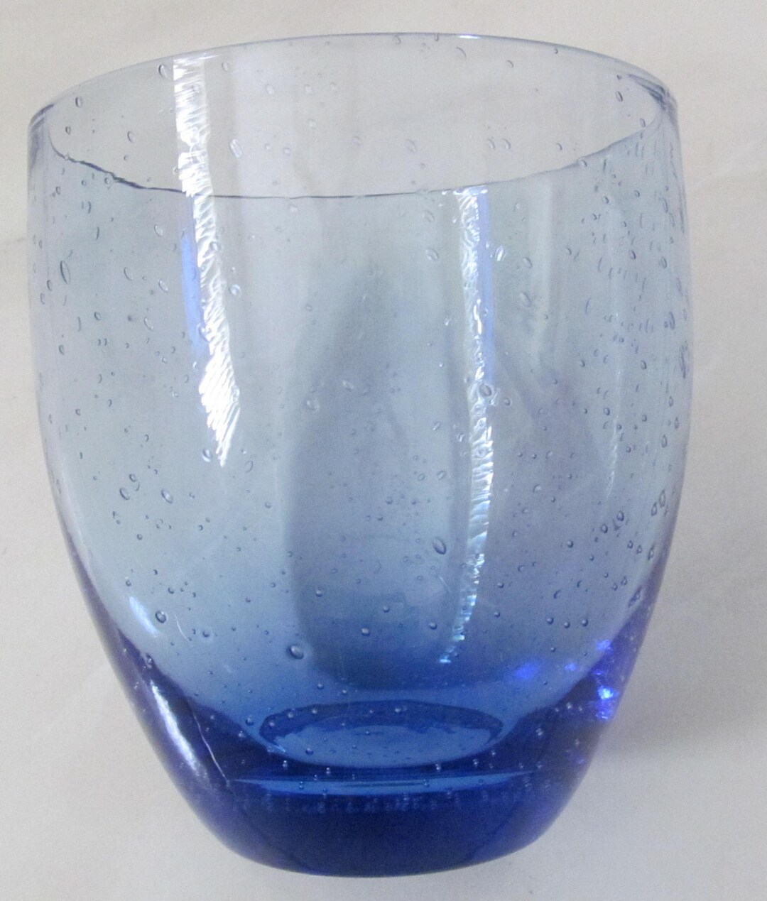 Italian Blue Color Handblown Bormoili Rocco, Crystal Collectible ...