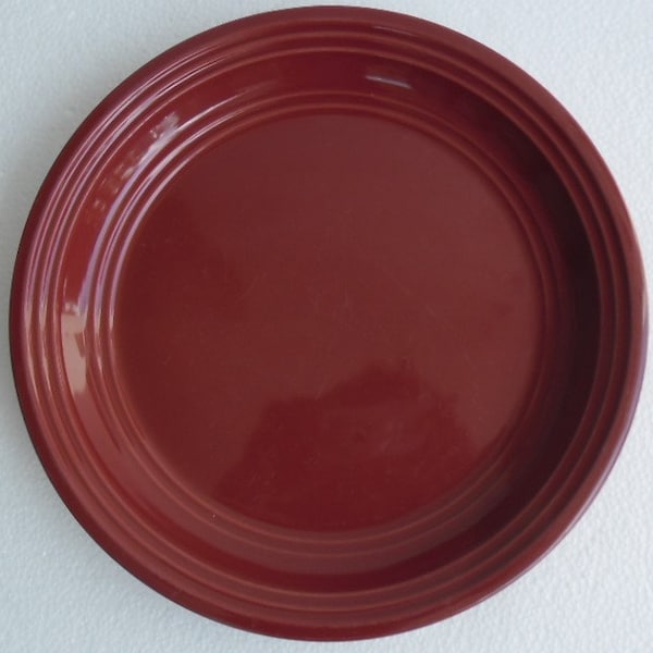 Red Dinner Plate - Etsy