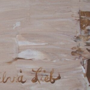 Rare & Original Signed Silvia Lieb Extra Large Abstract Art Painting - Etsy