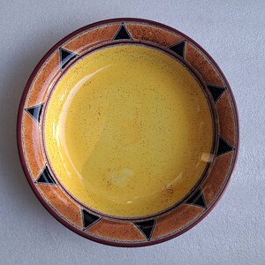 Artesa Sunflower Style Hand Painted Ceramic Cereal Bowl, Dinnerware ...