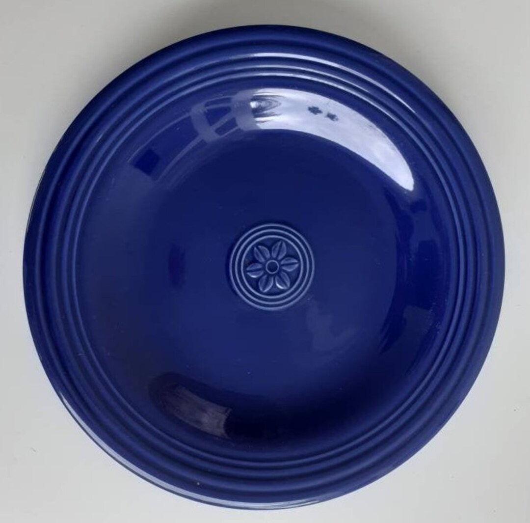 Petals Blue by ONEIDA Collectible Large Dinner Plate (blue Color) - Etsy