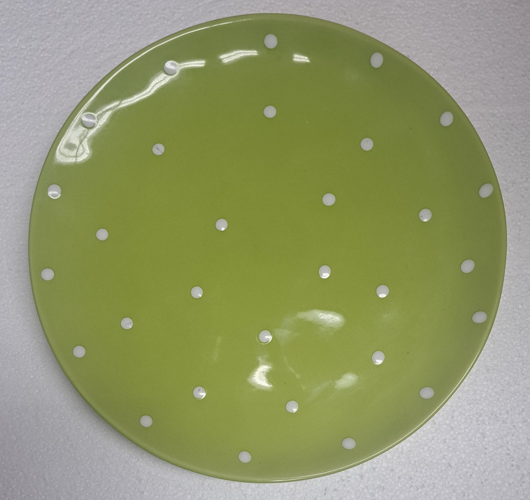 Maxwell & Williams Sprinkle Lime Color Serving Plate Collectible ...