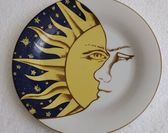 Sun Ceramic Plate - Etsy