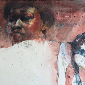 Rare 1987 Signed Alex Powers Original BLACK AMERICA Afro American ...