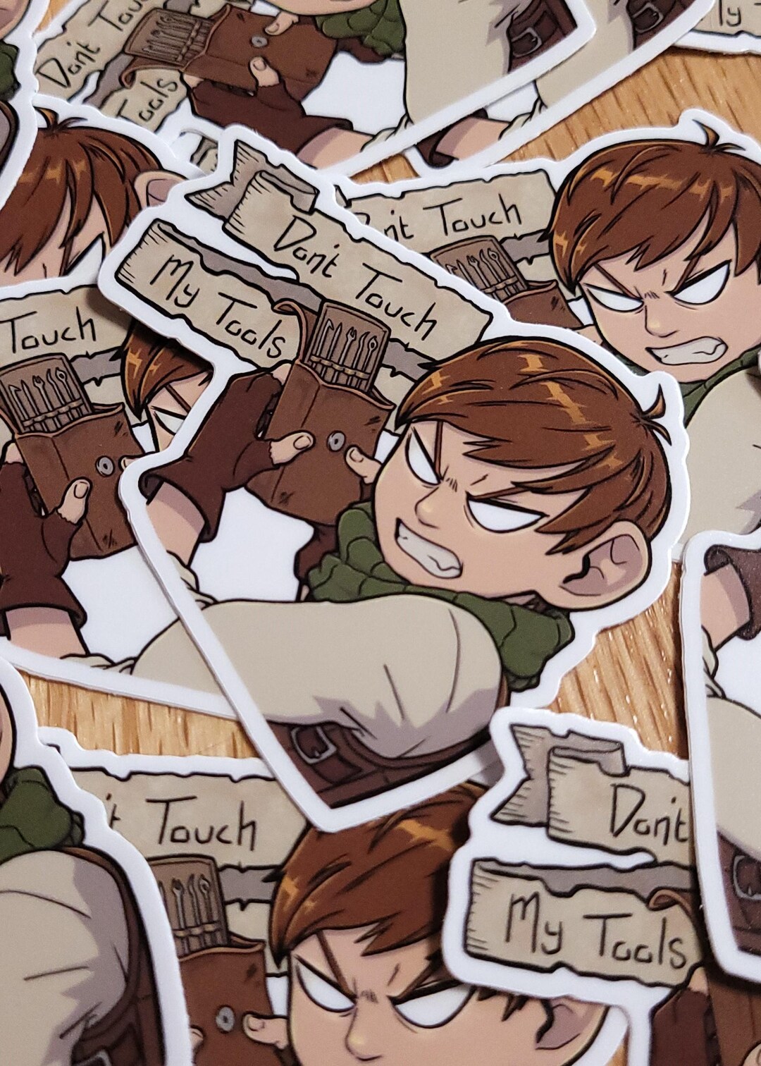 Dungeon Meshi Chilchuck No Touchy Sticker - Etsy