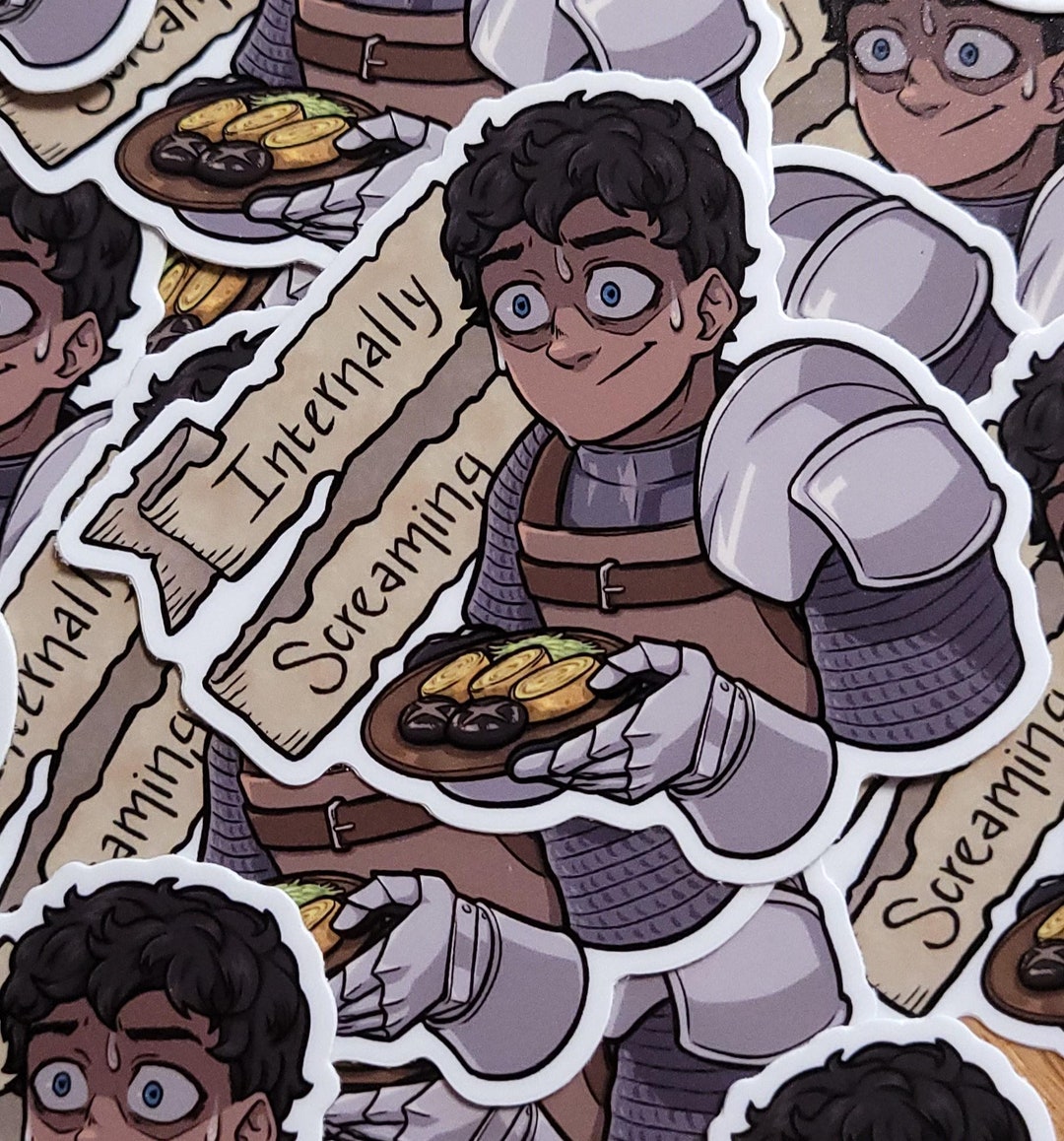 Dungeon Meshi Kabru Sticker - Etsy