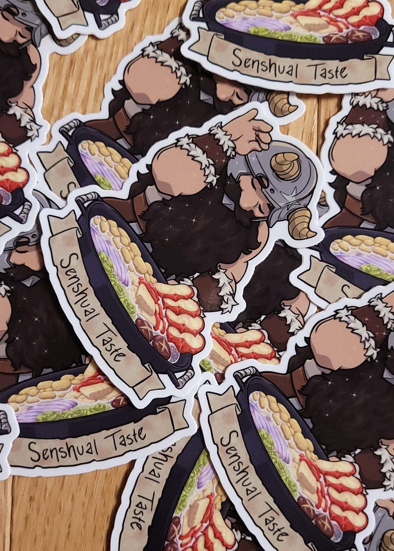 Dungeon Meshi Senshual Senshi Sticker - Etsy