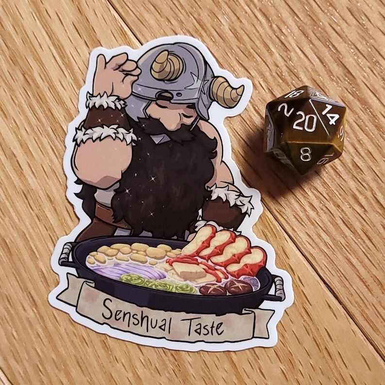 Dungeon Meshi Senshual Senshi Sticker - Etsy