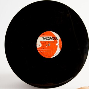 Rare Vintage Unrecorded Aluminum LP Record – Blank Audio Disc for Oral ...