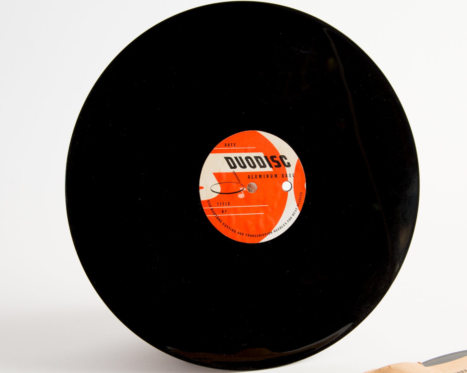Rare Vintage Unrecorded Aluminum LP Record – Blank Audio Disc for Oral ...